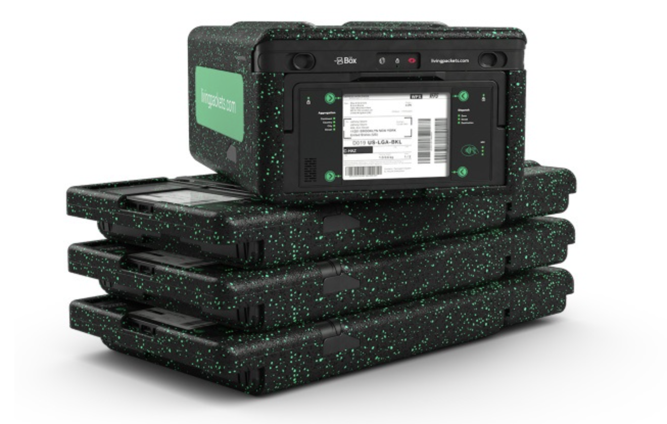 LivingPackets将在法国发布第二代The BOX循环快递物流箱 使用墨水屏替代纸质面单_电子纸行业网